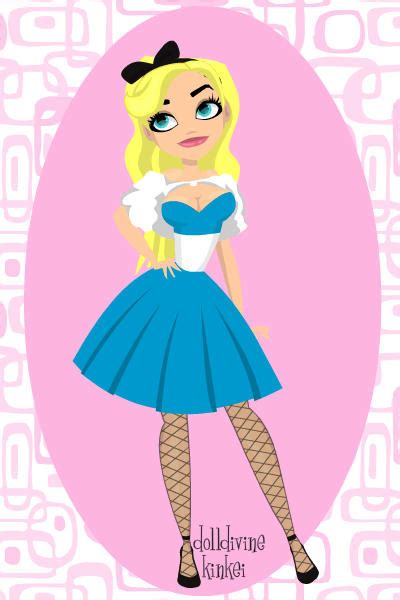 Alice In Wonderland Pin Up By XoVero1023 On DeviantArt
