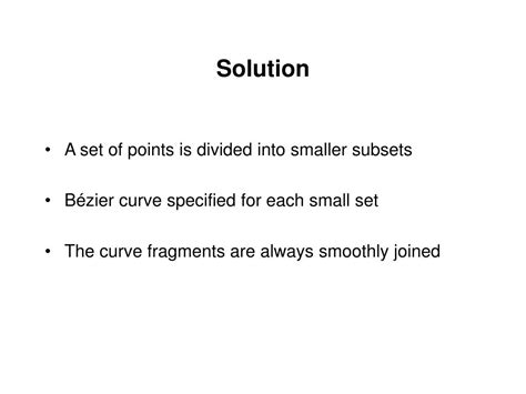 Ppt Raster Conversion Algorithms For Curves 2d Splines Powerpoint