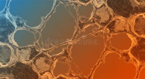 Cellular Network Gradient Background Abstract Depicting A Complex