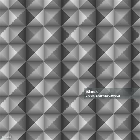 벡터 완벽 한 패턴입니다 기하학적 형태를 가진 반복 디자인입니다 삼각형 및 볼륨 효과와 지그재그 주제와 최소한의 배경 단색 배경 가리기에 대한 스톡 벡터 아트 및 기타