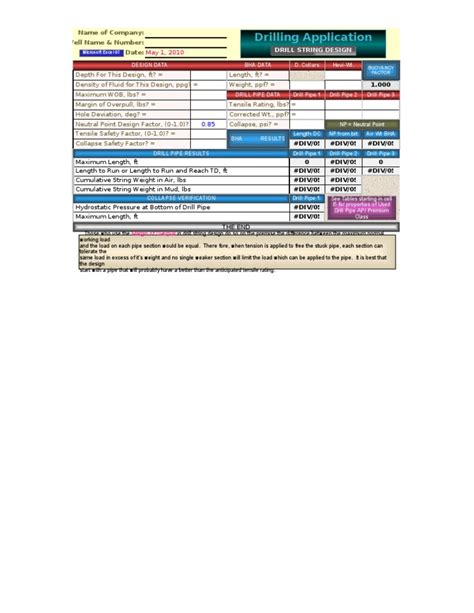 Drill String Design Download Free Pdf Gases Geotechnical Engineering