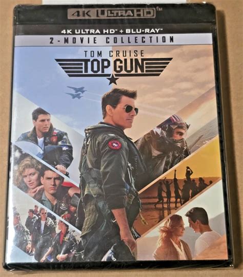 Top Gun Top Gun Maverick 2 Film Collection 4k Uhd Blu Ray Brand New