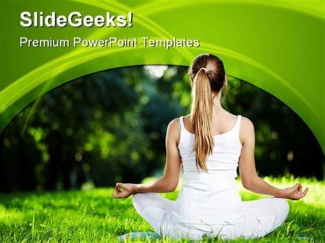 Fitness Exercise Health PowerPoint Templates And PowerPoint Backgrounds 0411