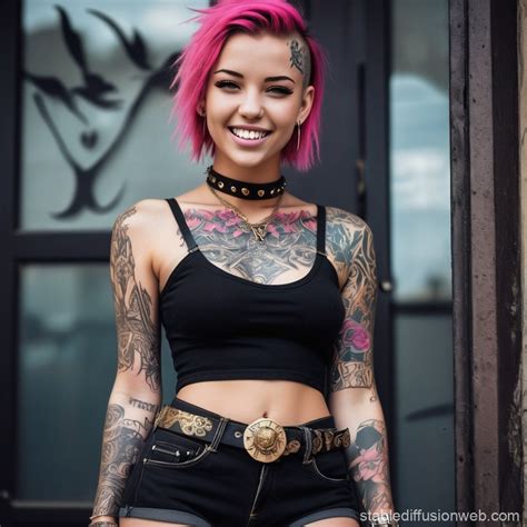 Mischief Maker With Artistic Rivets Stable Diffusion Online