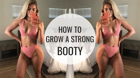 Grow A Booty And Strong Legs Workout Youtube