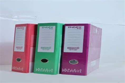 L 549 INDEX FILE LAMINATION WITH PLATE Multicolor At Rs 52 Piece In New Delhi