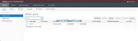Install And Setup Freeipa Server On Centos 8