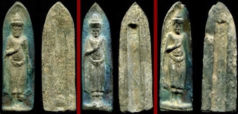 พระร่วงหลังรางปืน ชินเงิน กรุวัดพระศรีรัตนมหาธาตุ สุโขทัย บ้านพระสมเด็จ ของเก่า ประวัติ