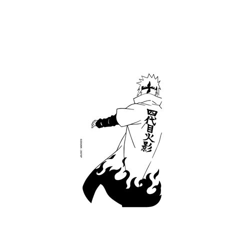 Minato Black And White Wallpapers Top Free Minato Black And White