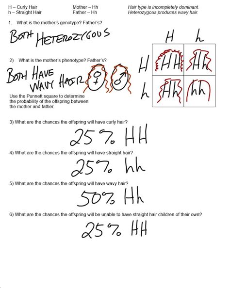 Biodub Wednesdays Practice Problem Incomplete Dominance