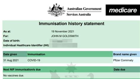 Covid SA Incorrect Vaccine Record Costs John Goldsmith His Job The Courier Mail