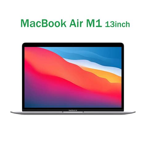 apple Ноутбук macbook air Чип apple m1 13 дюймовый дисплей retina