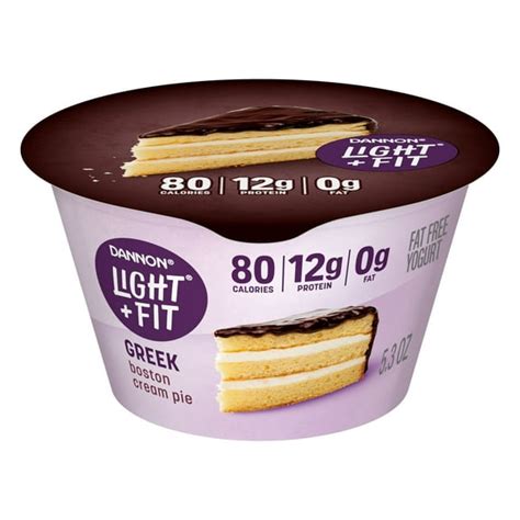 Dannon Greek Yogurt Light And Fit