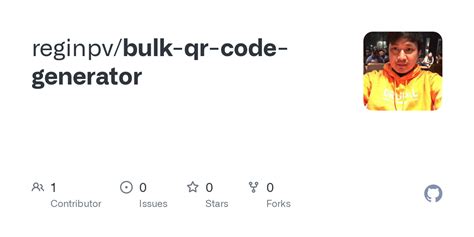 Github Reginpvbulk Qr Code Generator