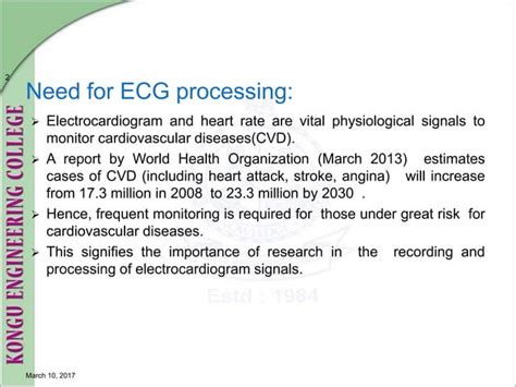 De Noising Of Ecg Using Wavelets And Multiwavelets Pptx