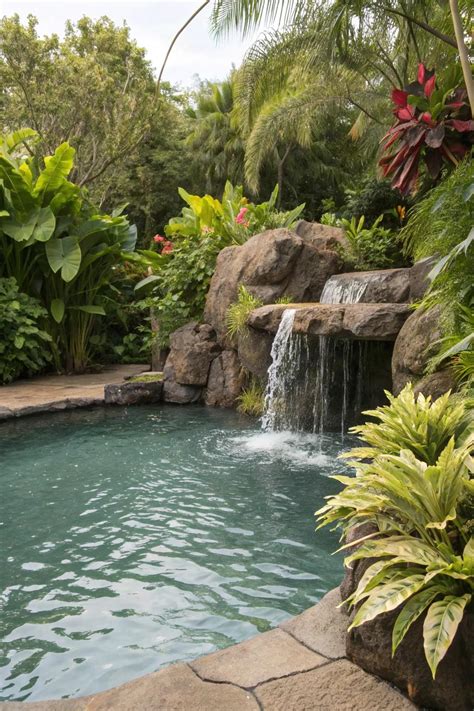 19 Inspiring Small Backyard Lagoon Pool Ideas