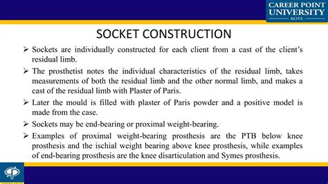 Prosthesis Upper Limb And Lower Limb Pptx