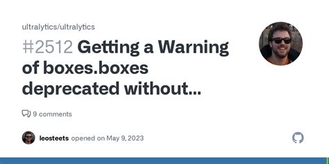 Getting A Warning Of Boxesboxes Deprecated Without Even Reaching To The Variable · Issue 2512