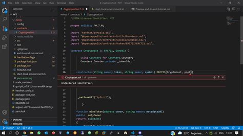 Npm Parsing Error In Smartcontract Constructor Stack Overflow