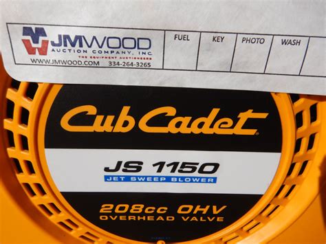 Cub Cadet Js1150 Blower
