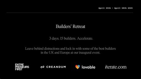 📣 Calling All Coders And Builders Were Joining Forces With Our Friends At Creandum