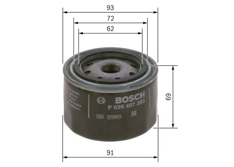 Hydraulic Filter Automatic Transmission F026407282 Bosch