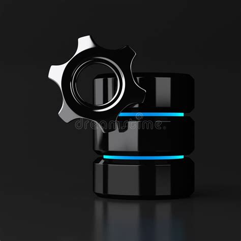 Database And Computer Data Security Concept Stock Illustration Illustration Of Backup