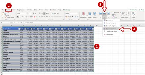 How To Remove A Table From Excel Spreadcheaters