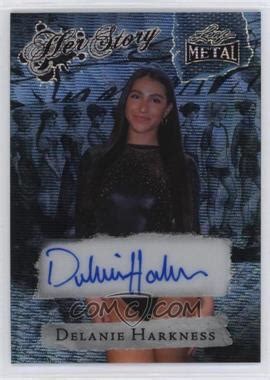 2024 Leaf Metal Women Of Sport Herstory Platinum Blue Wave Hs Dh1