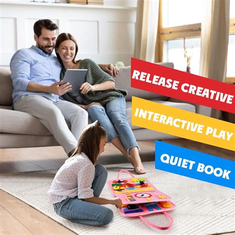Guolely Tablero Ocupado Libro Ocupado Montessori Juguetes Para Niños