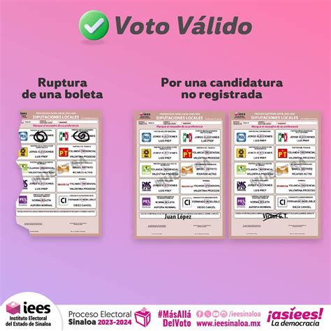 Elecciones Para Que Tu Voto No Sea Anulado Checa Bien Esta