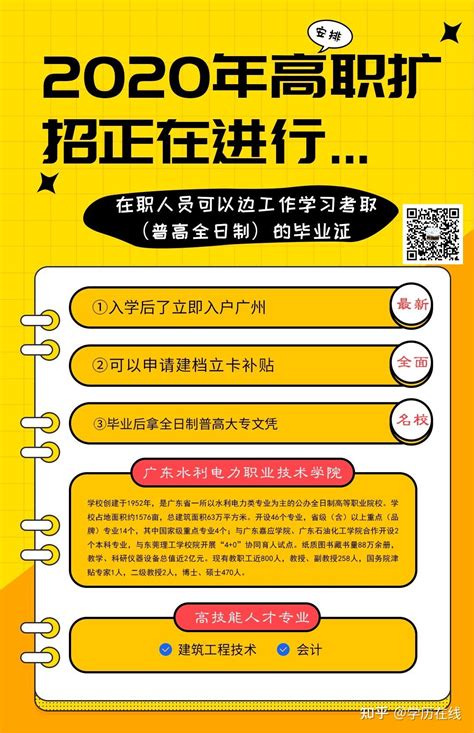 广东2021年高职扩招哪些人可以报 知乎