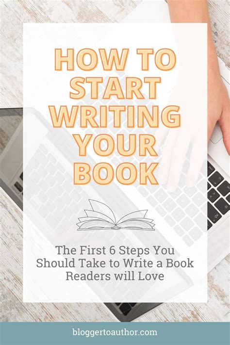 Start Writing Your Book Your First Steps Artofit