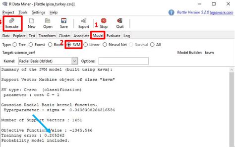 building the support vector machine classification model download
