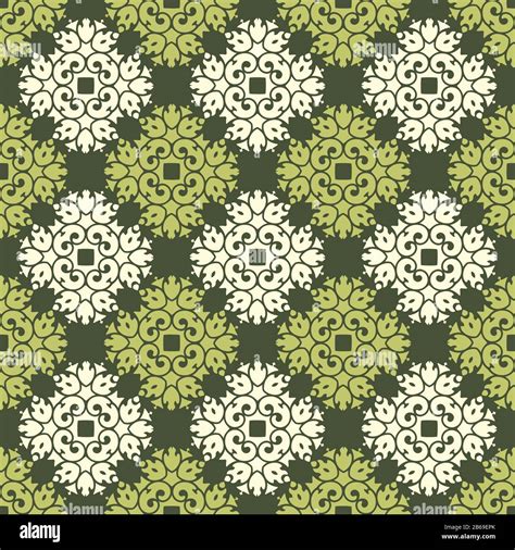Seamless Ornament Pattern Vector Tile For Multipurpose Use In Design