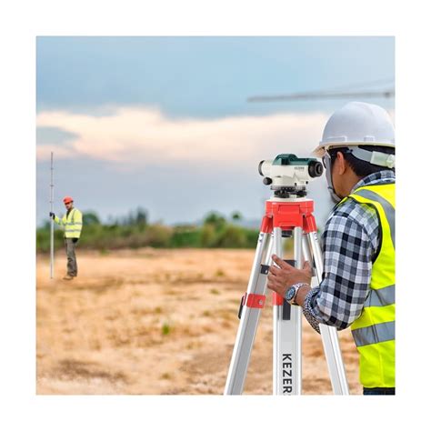 Kezers 32x Automatic Optical Level Kit With Tripod Self Leveling Magnetic Dam Ebay