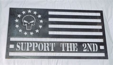 2nd Amendment Flag American Flag Patriotic Flag Support The Etsy