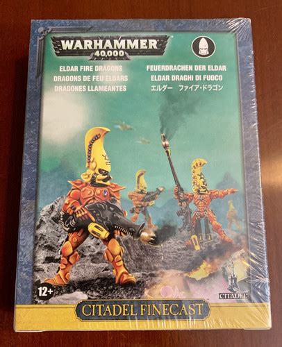 Warhammer 40k Eldar Fire Dragons Nib Finecast Vintage Sealed Ebay