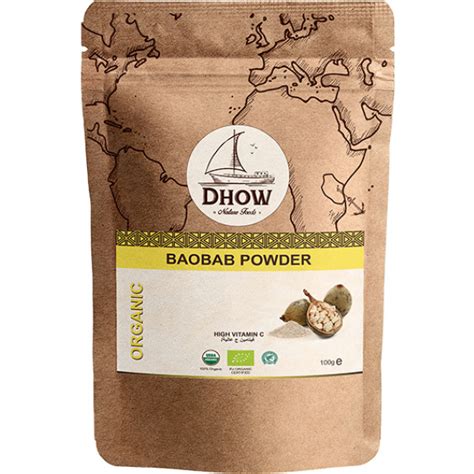 Organic Baobab Powder Arabian Organics