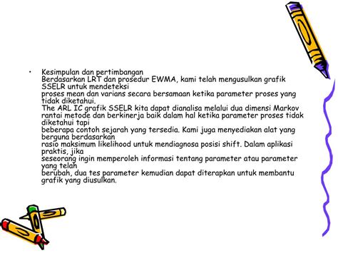 Ppt Tugas Resume Self Starting Control Chart For Simultaneously Monitoring Process Mean And