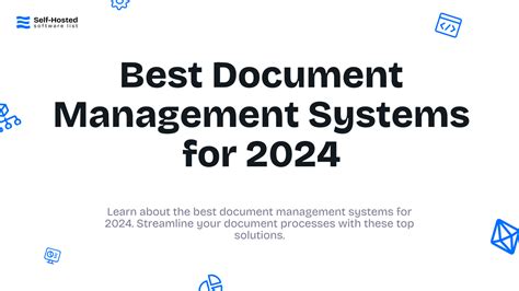 Best Document Management Systems For 2024
