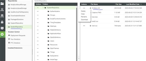 Solved How To Export And Import Thingworx Project From On Ptc
