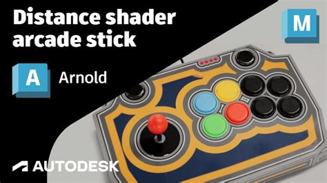 Lee Griggs On Linkedin Arnold Tutorial Shading An Arcade Stick With The Distance Shader