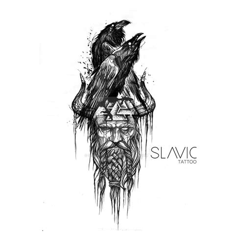 Odin New By Slavictattoo On Deviantart