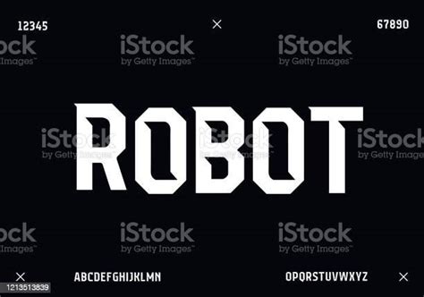 스포츠 현대 미래 알파벳 글꼴입니다 기술 디지털 영화 로고 디자인에 대한 타이포그래피 도시 스타일의 글꼴 벡터 일러스트레이션