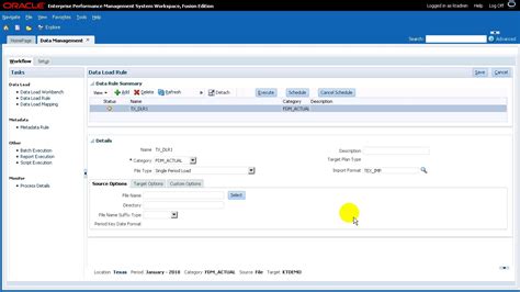 The Oracle Hyperion Fdmee Interface Youtube