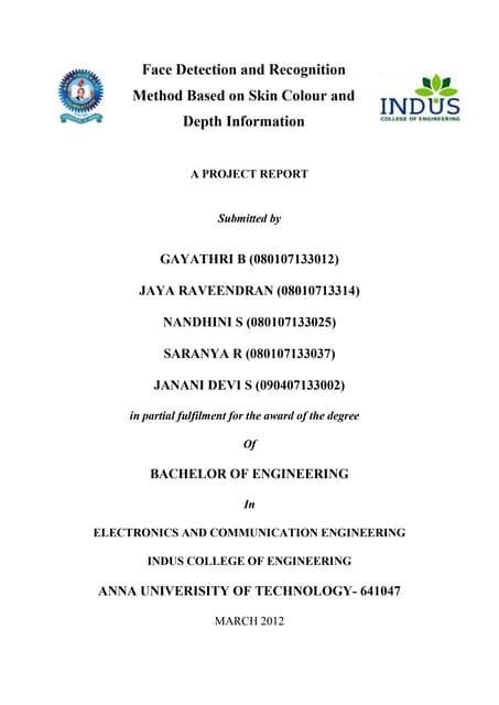 Face Detection And Recognition Method Based On Skin Colour And Depth
