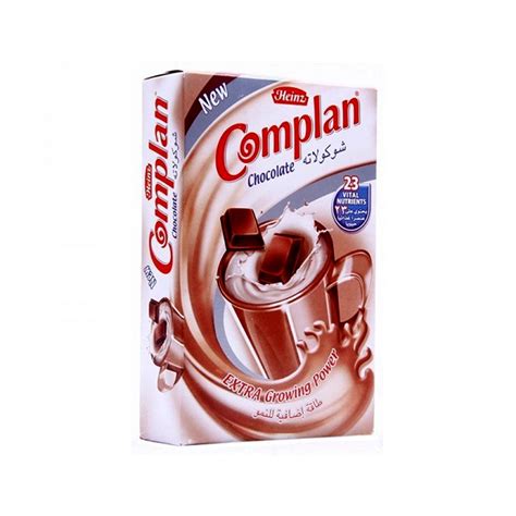 Complan Chocolate Flavour Drinking Powder Box 200gm Al Fatah