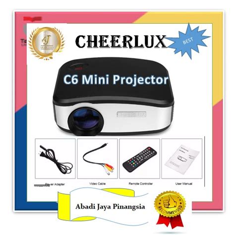 Jual CHEERLUX C MINI PROJECTOR Shopee Indonesia
