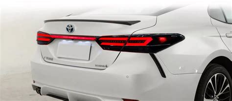 Smoked Clear Led Tail Lights W Trunk Lid Light 2018 2024 Toyota Cam